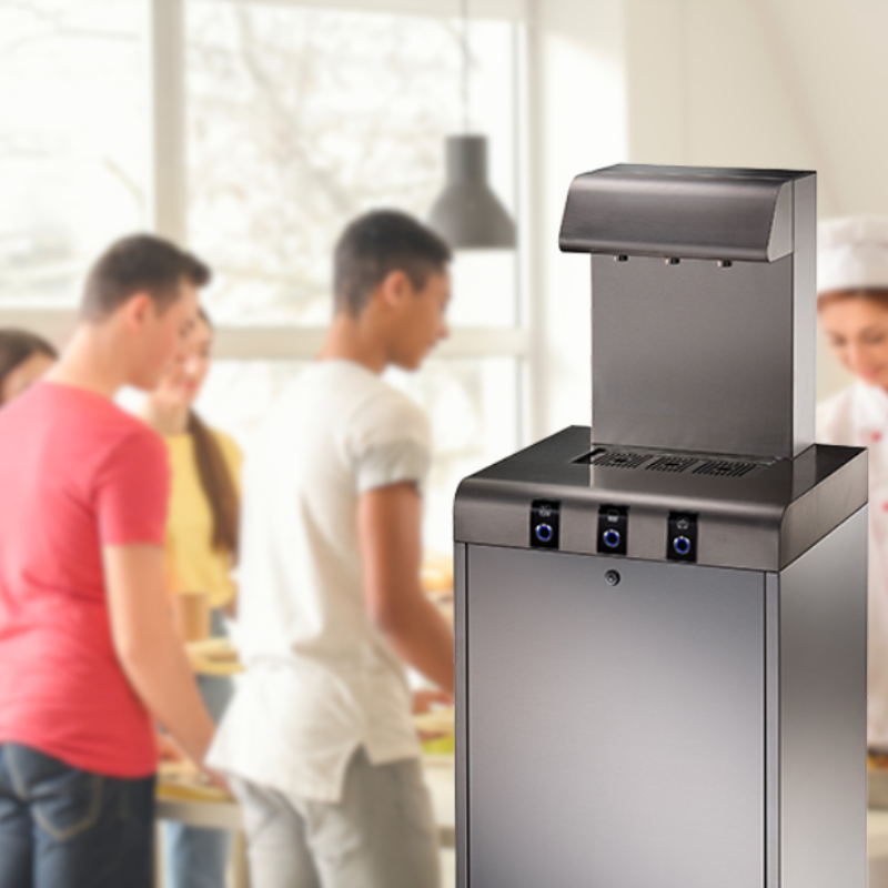 Cool1: cold and sparkling water distributors for schools