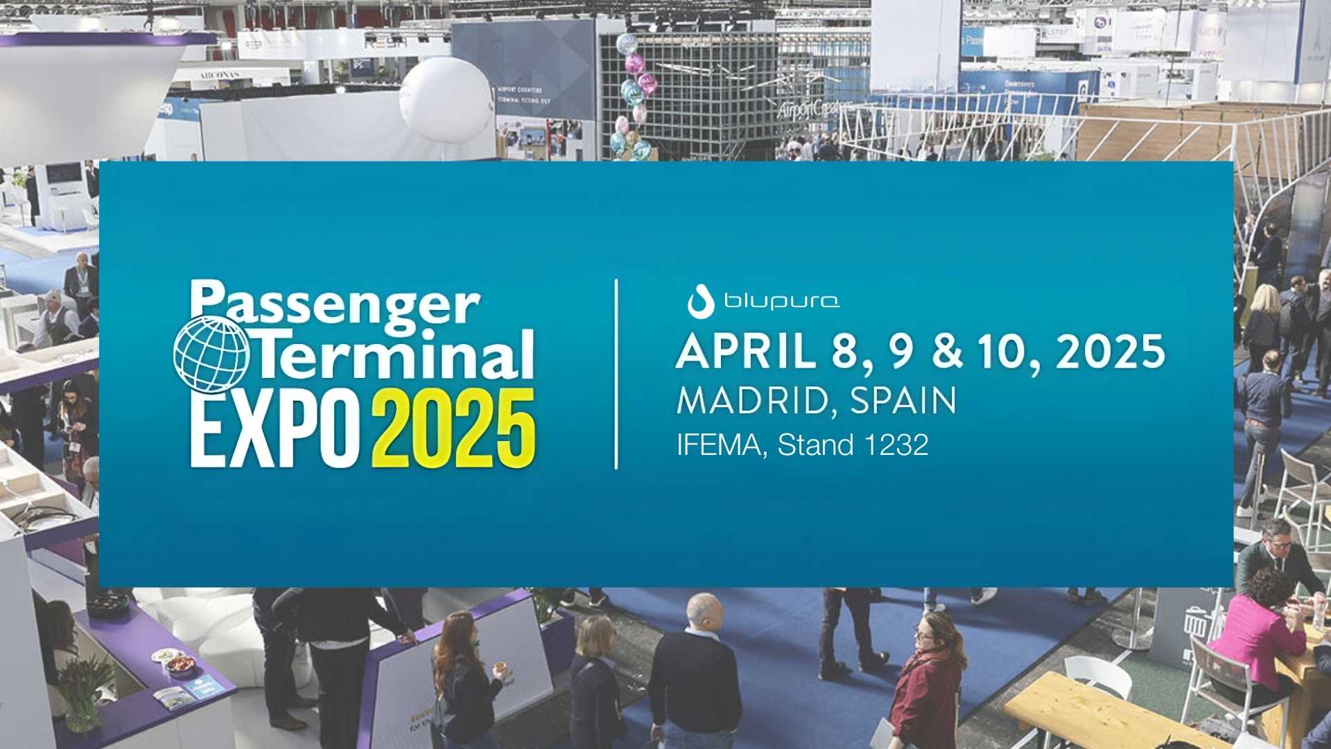Blupura al Passenger Terminal Expo 2025